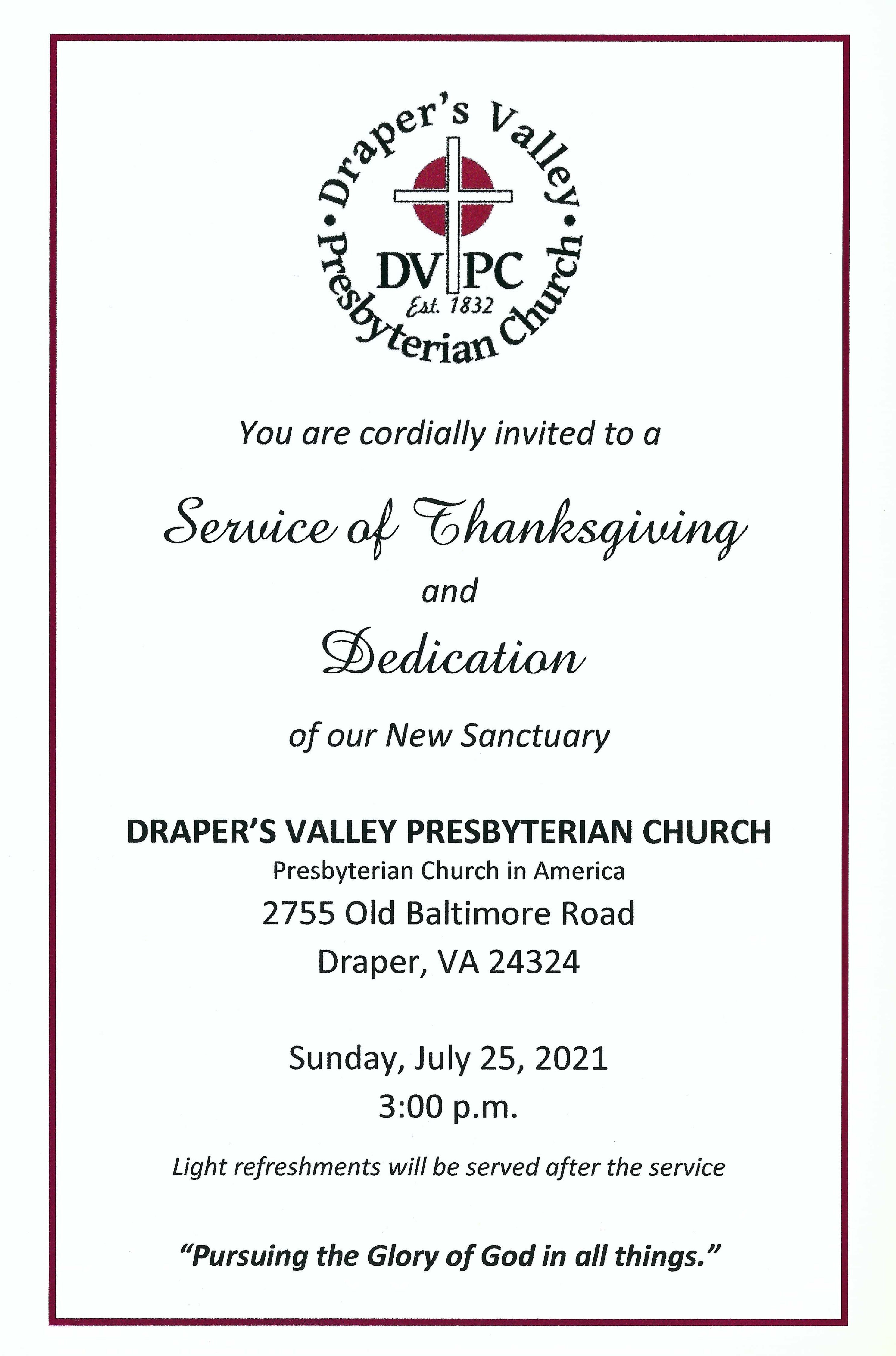 Draper's Valley Presbyterian Church